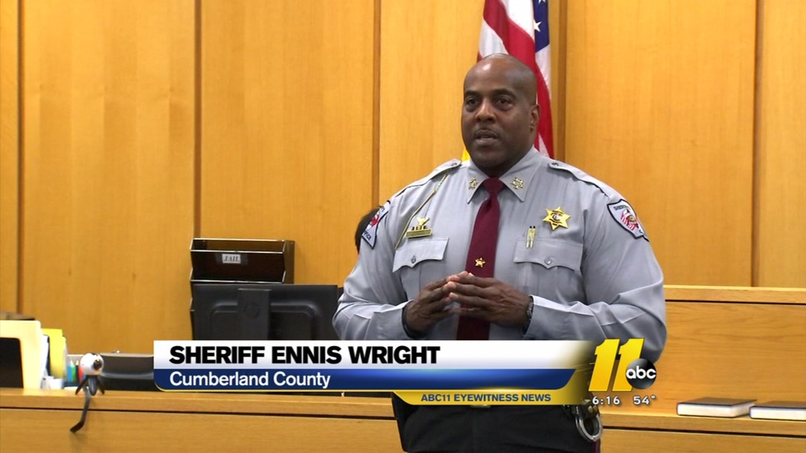 Ennis Wright named new Cumberland County sheriff - ABC11 Raleigh-Durham