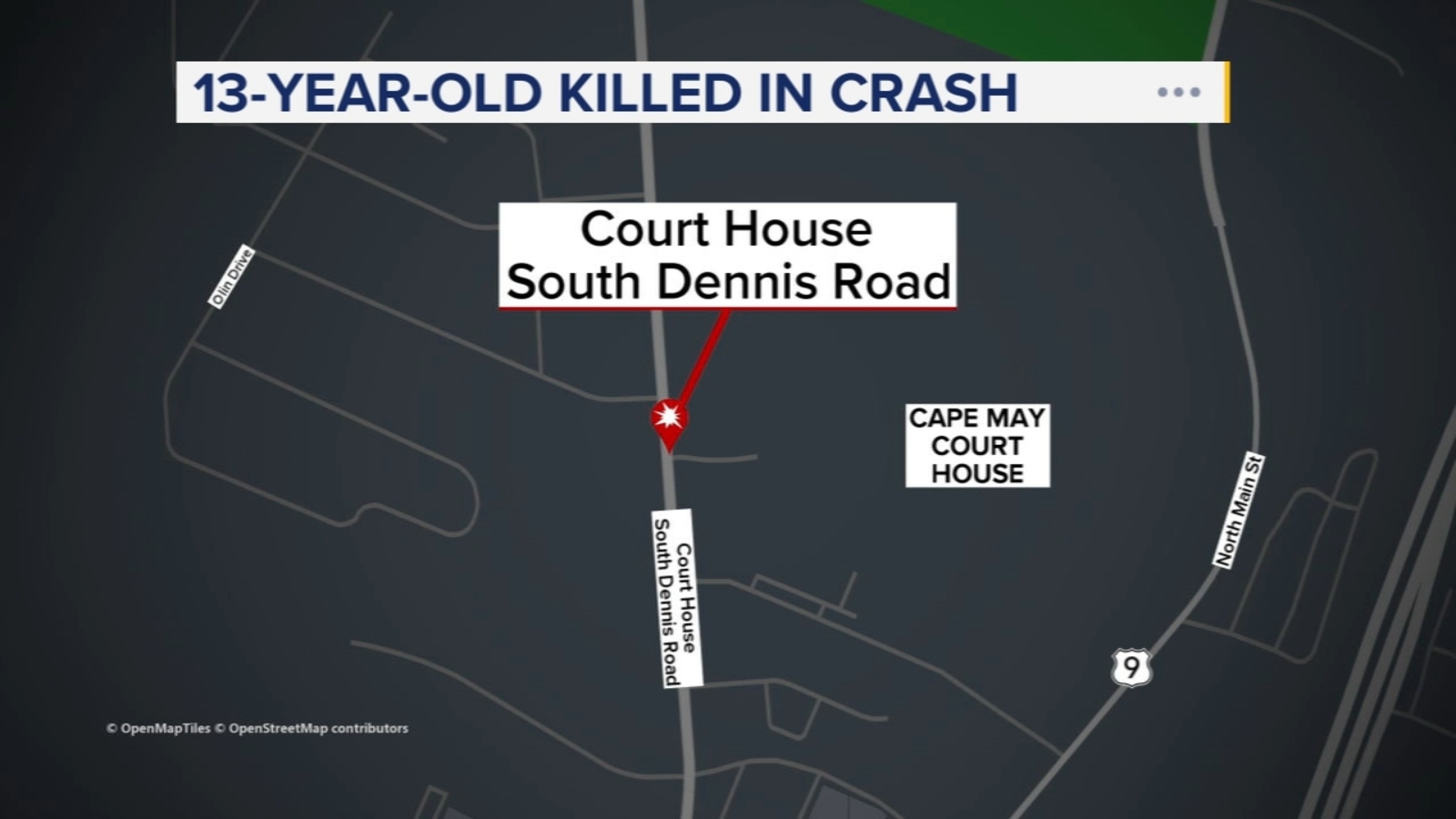 13-year-old boy killed in crash in Middle Township, New Jersey - 6abc ...