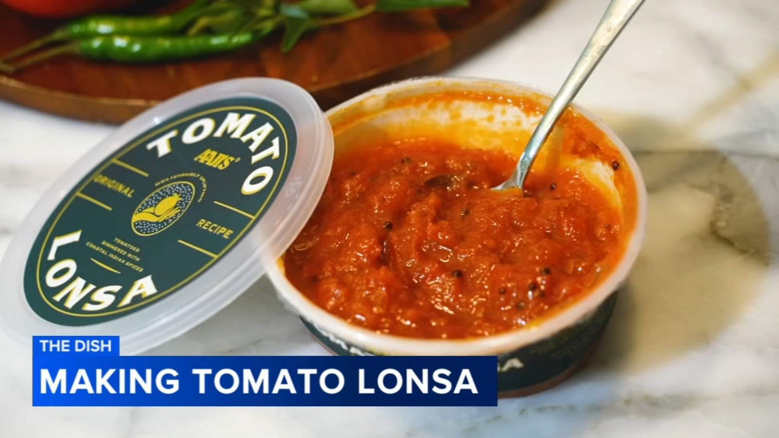 The Dish: Aaji's tomato lonsa with eggs with the Korde family from ...