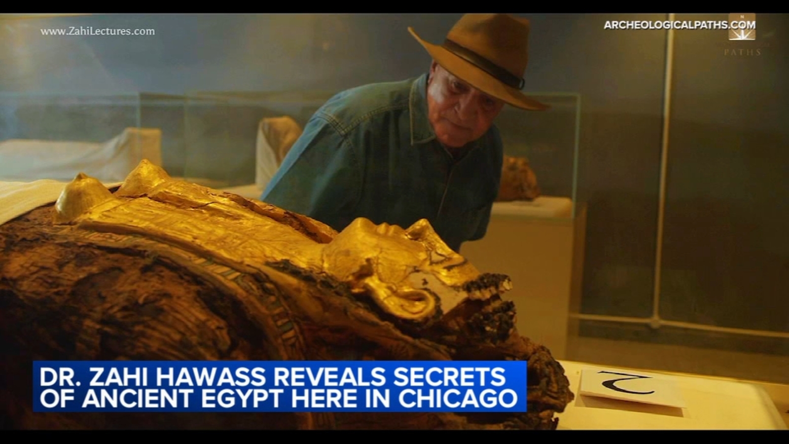 'Real-Life Indiana Jones' brings ancient Egypt's secrets to Chicago ...