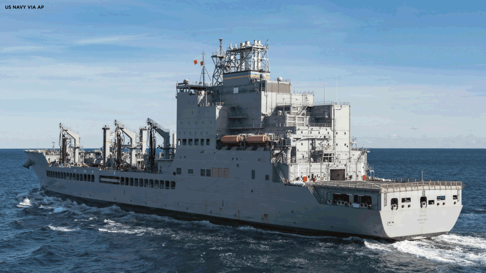 USNS Harvey Milk is being renamed USNS Oscar V. Peterson, Defense Secretary Pete Hegseth ...