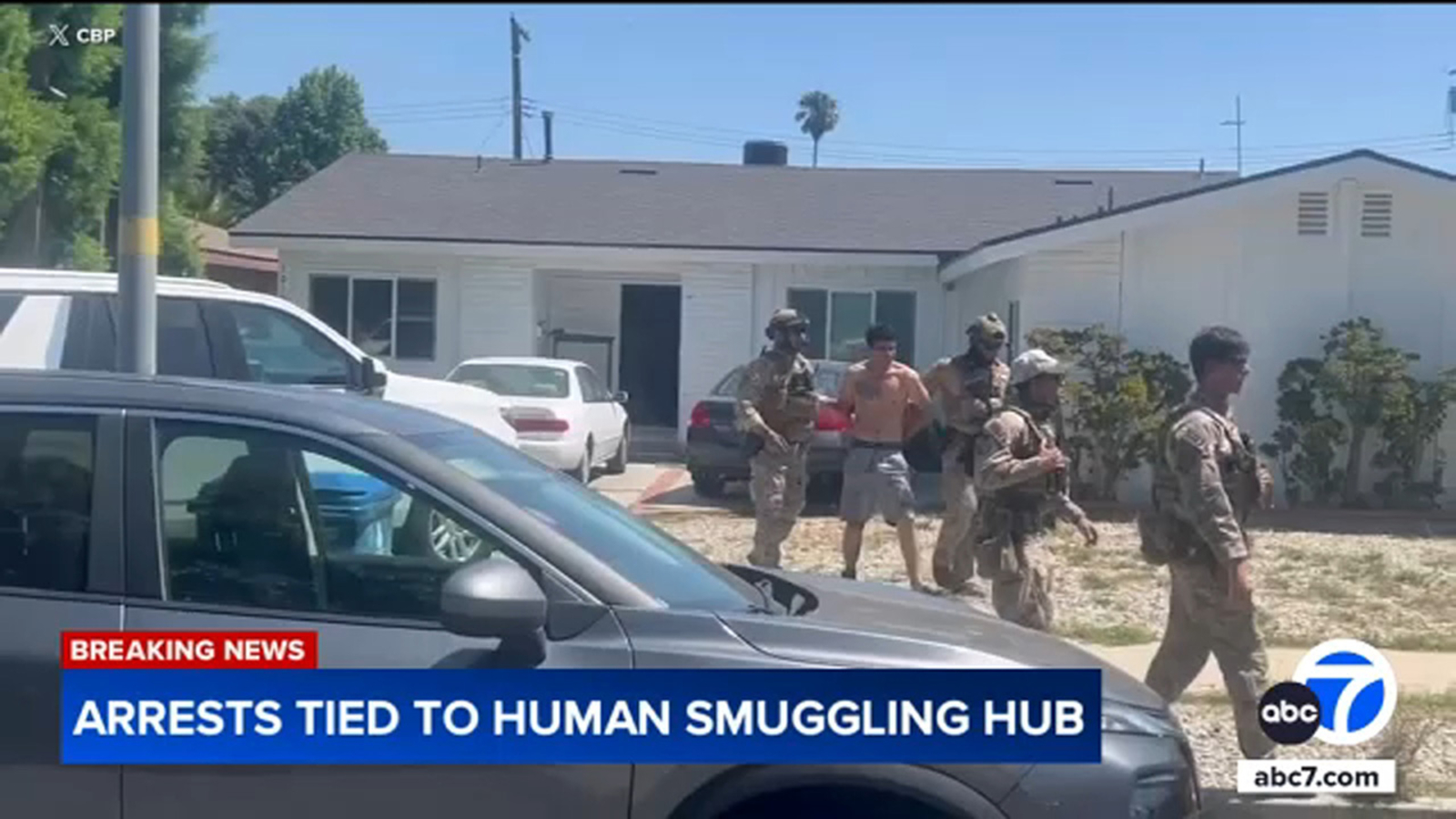 2 arrested in Van Nuys when federal agents target alleged human smuggling hub - ABC7 Los Angeles
