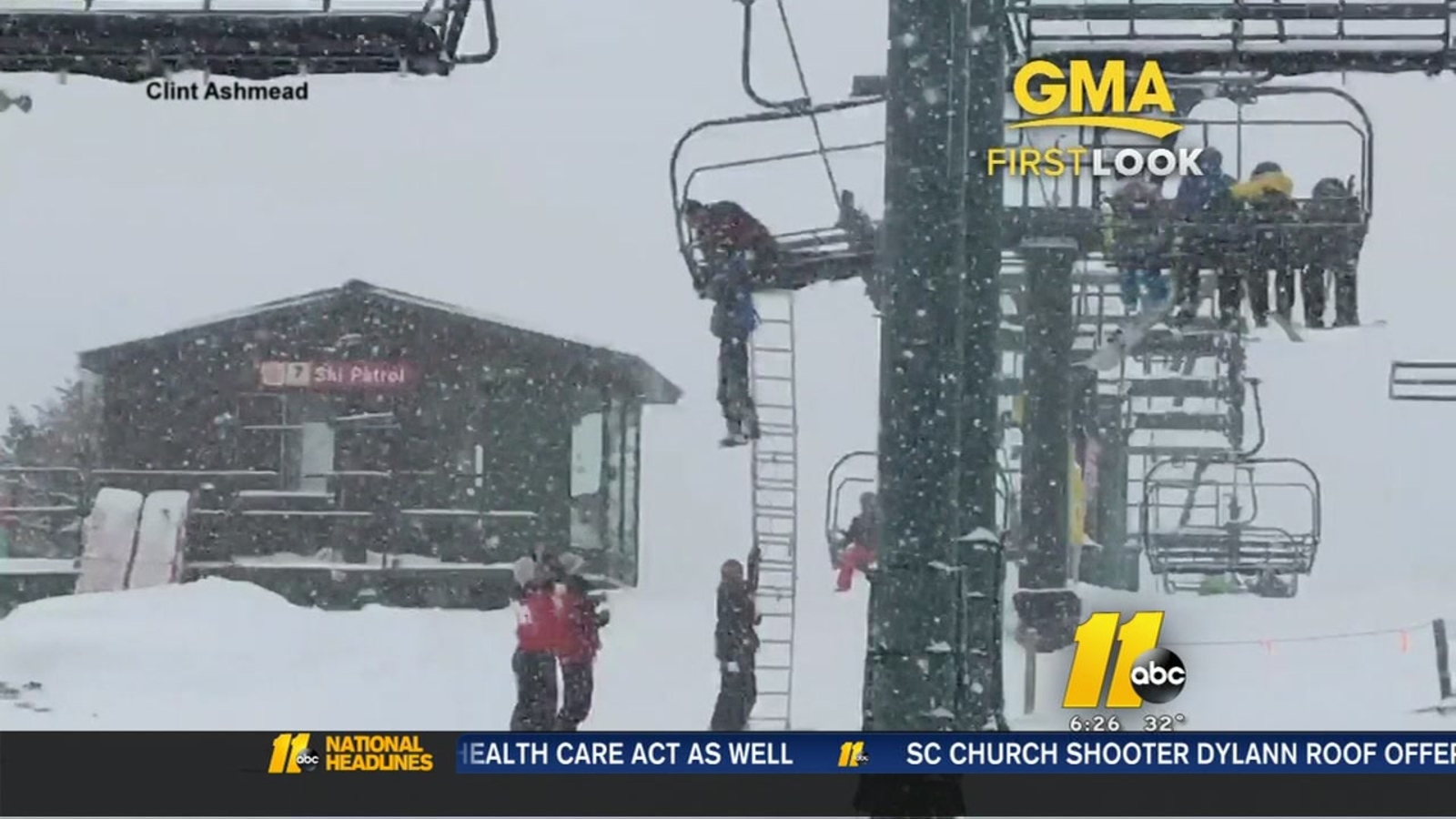 On GMA: Scary ski lift incidents caught on camera - ABC11 Raleigh-Durham