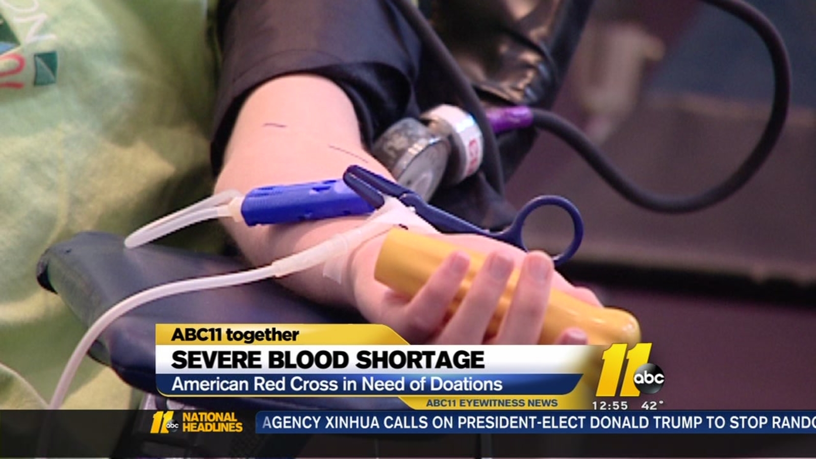 Red Cross has urgent need for blood - ABC11 Raleigh-Durham