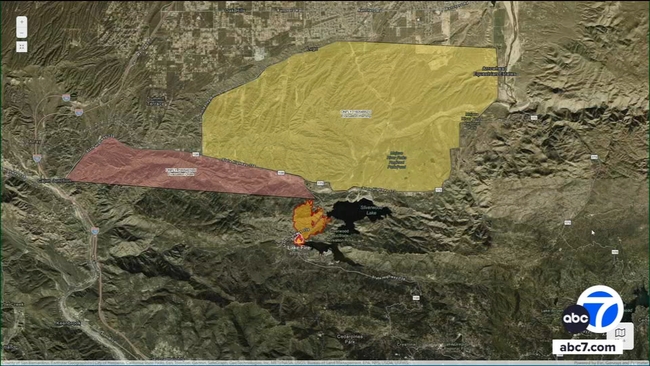 Lake Fire: Woman recounts fleeing into Silverwood Lake during harrowing ...