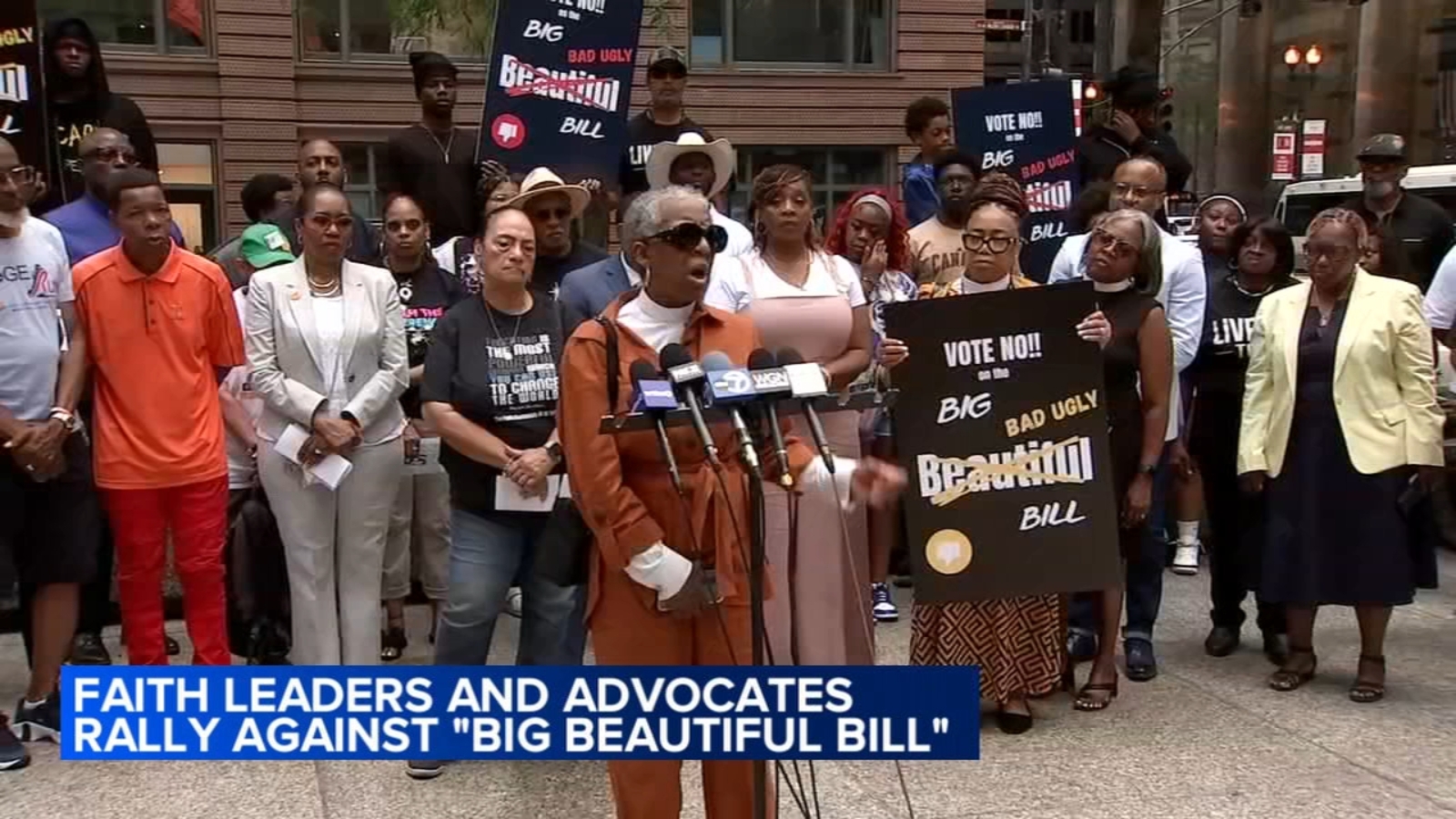 Politicians, pastors protest downtown Chicago as House gears up to vote ...