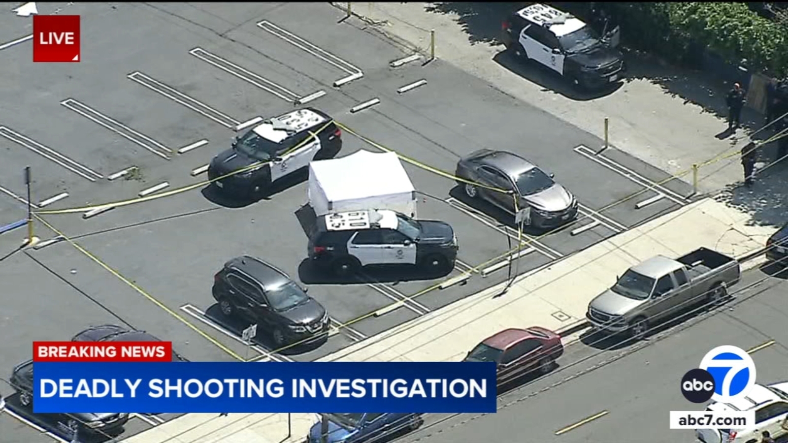 1 killed, 1 injured in shooting at San Pedro hamburger stand - ABC7 Los Angeles