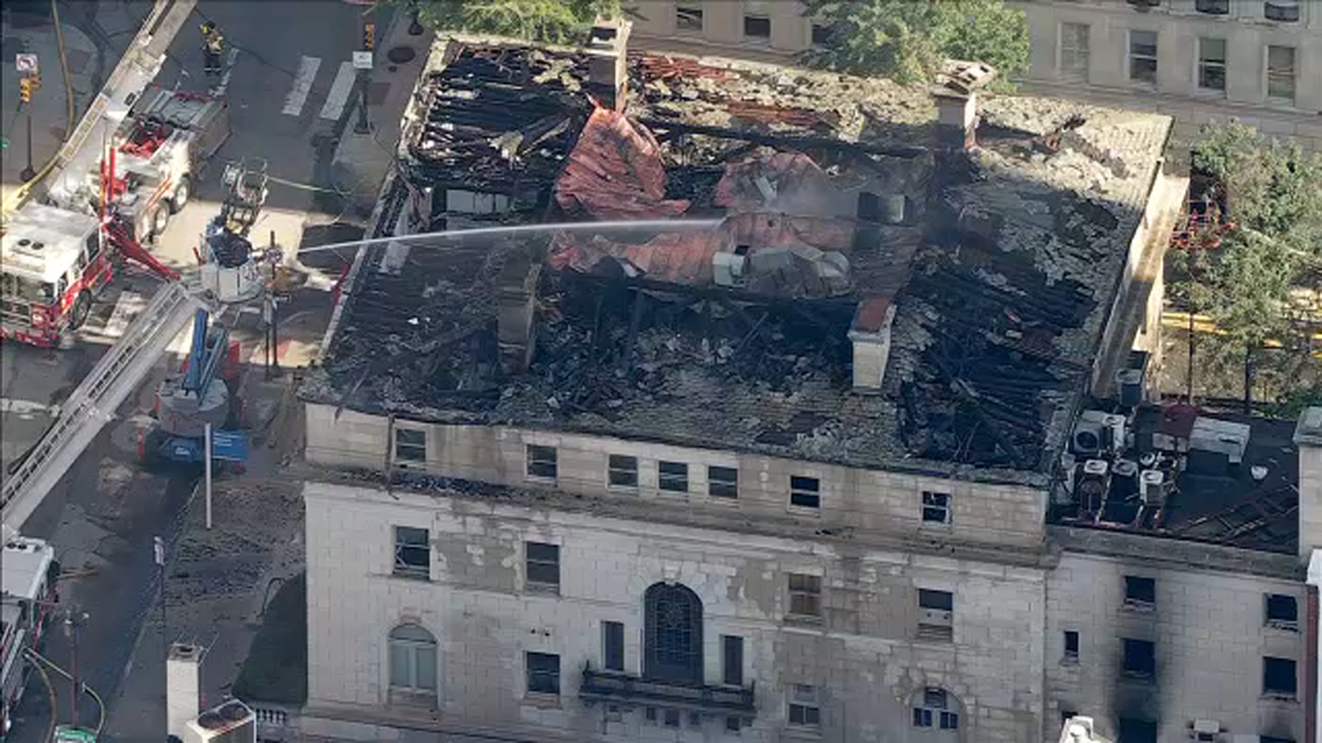 Historic Wetherill Mansion in Philadelphia's Rittenhouse Square damaged ...
