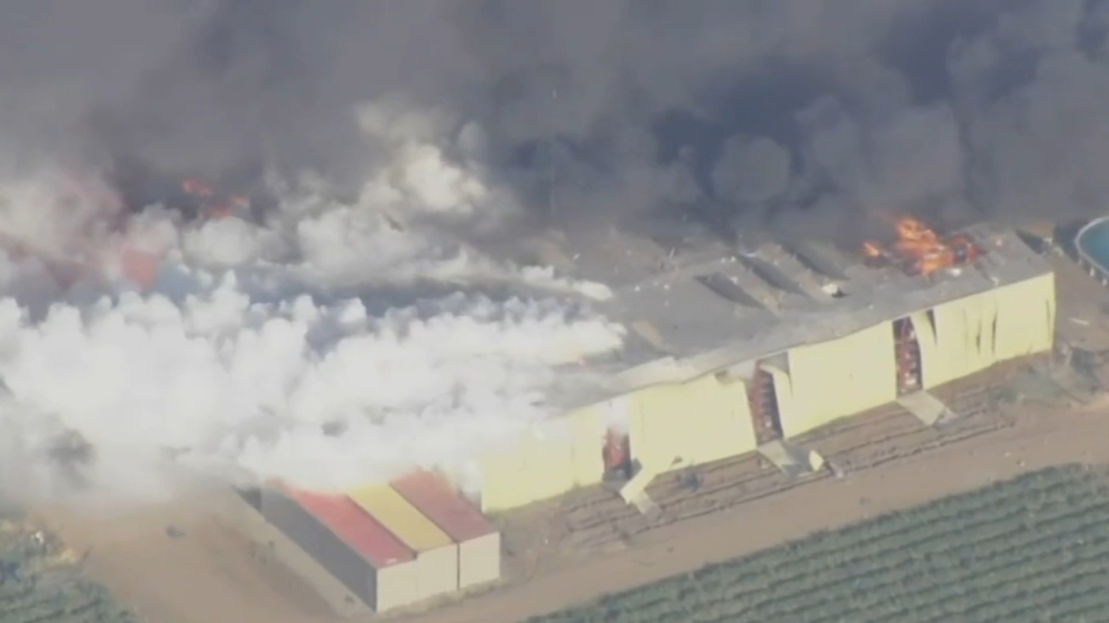 Yolo fireworks explosion: Human remains found at site after huge explosion at California ...