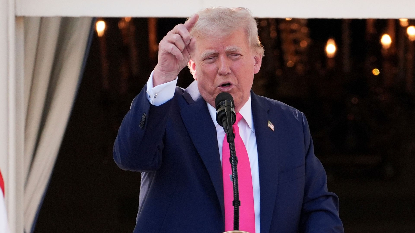 President Donald Trump signs his tax and spending cut bill at the White ...