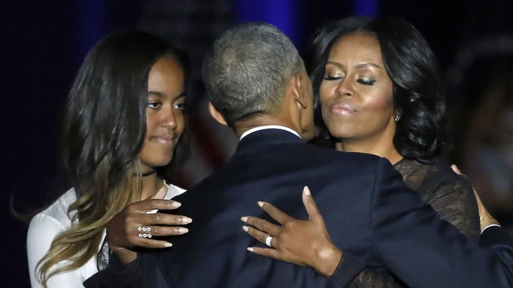 A look at President Barack Obama's final full day as Commander in Chief ...
