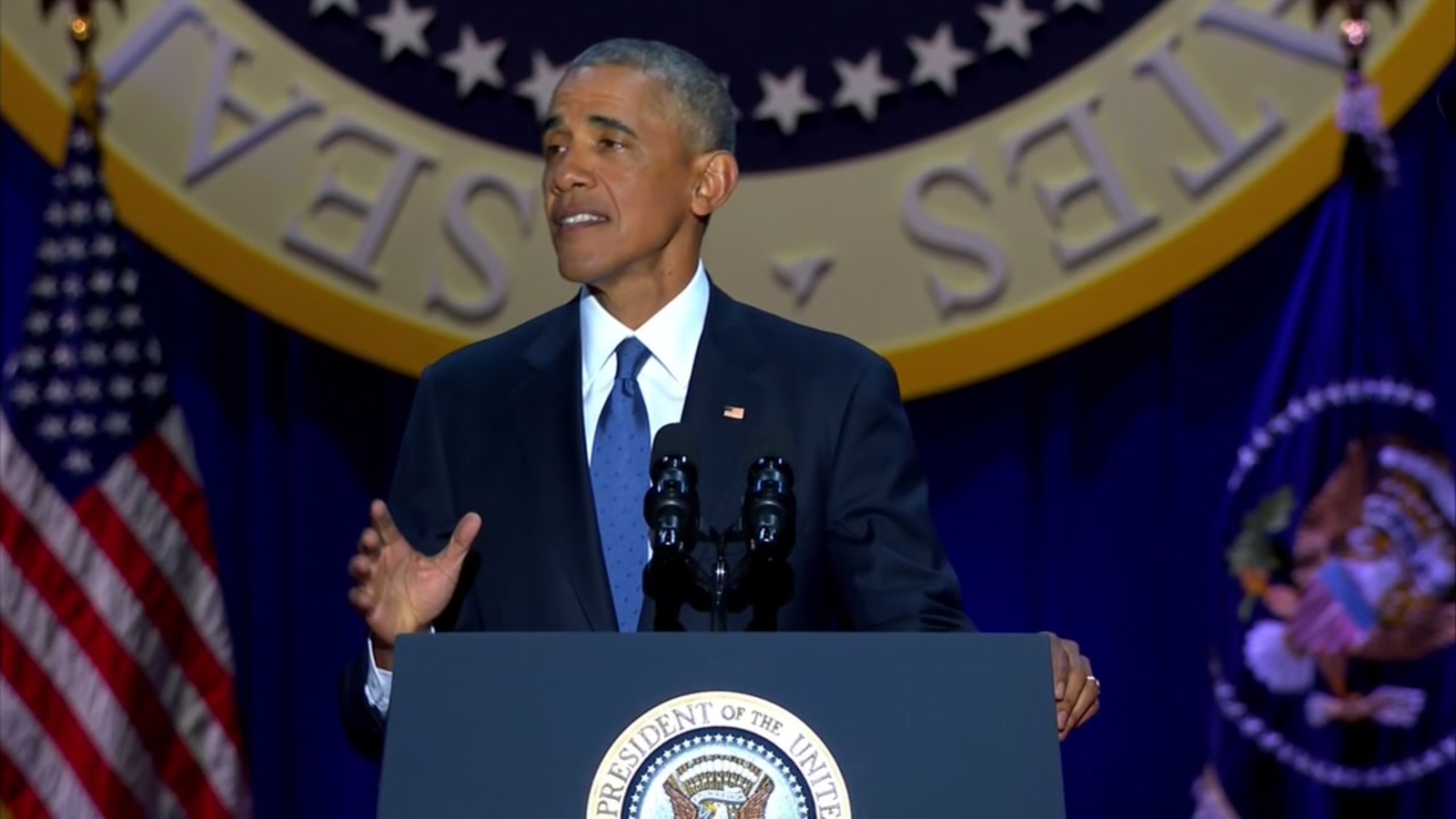Raw video of President Barack Obama's farewell speech - ABC11 Raleigh ...