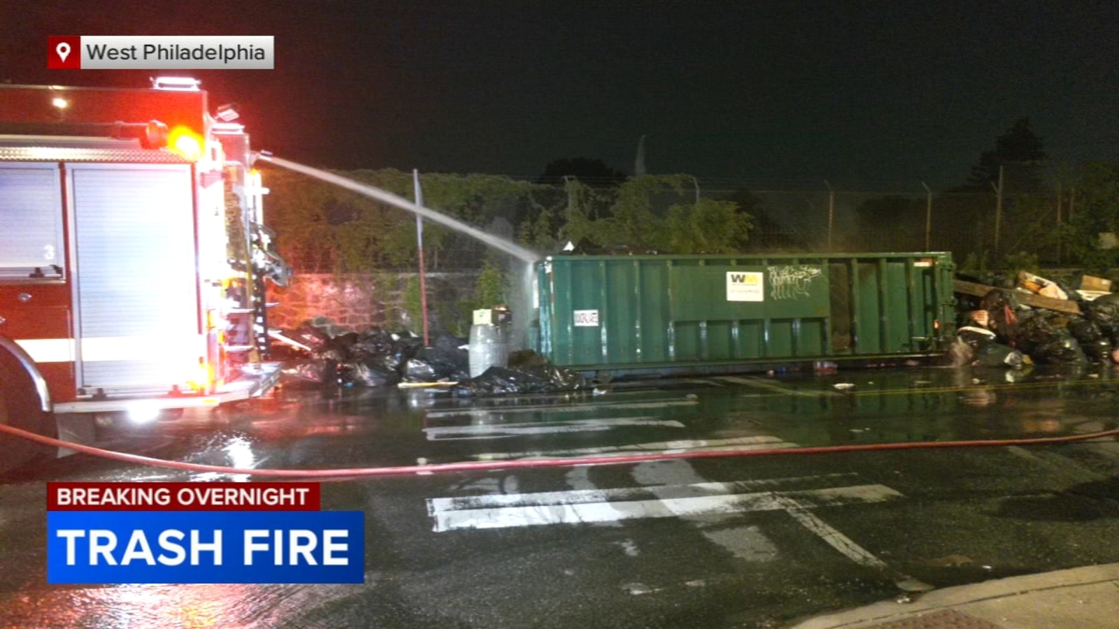 Crews battle fires at strike-related trash sites - 6abc Philadelphia