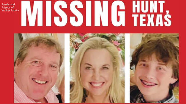 Texas flood: Mark, Sara and Johnny Walker, Kentfield relatives of ...