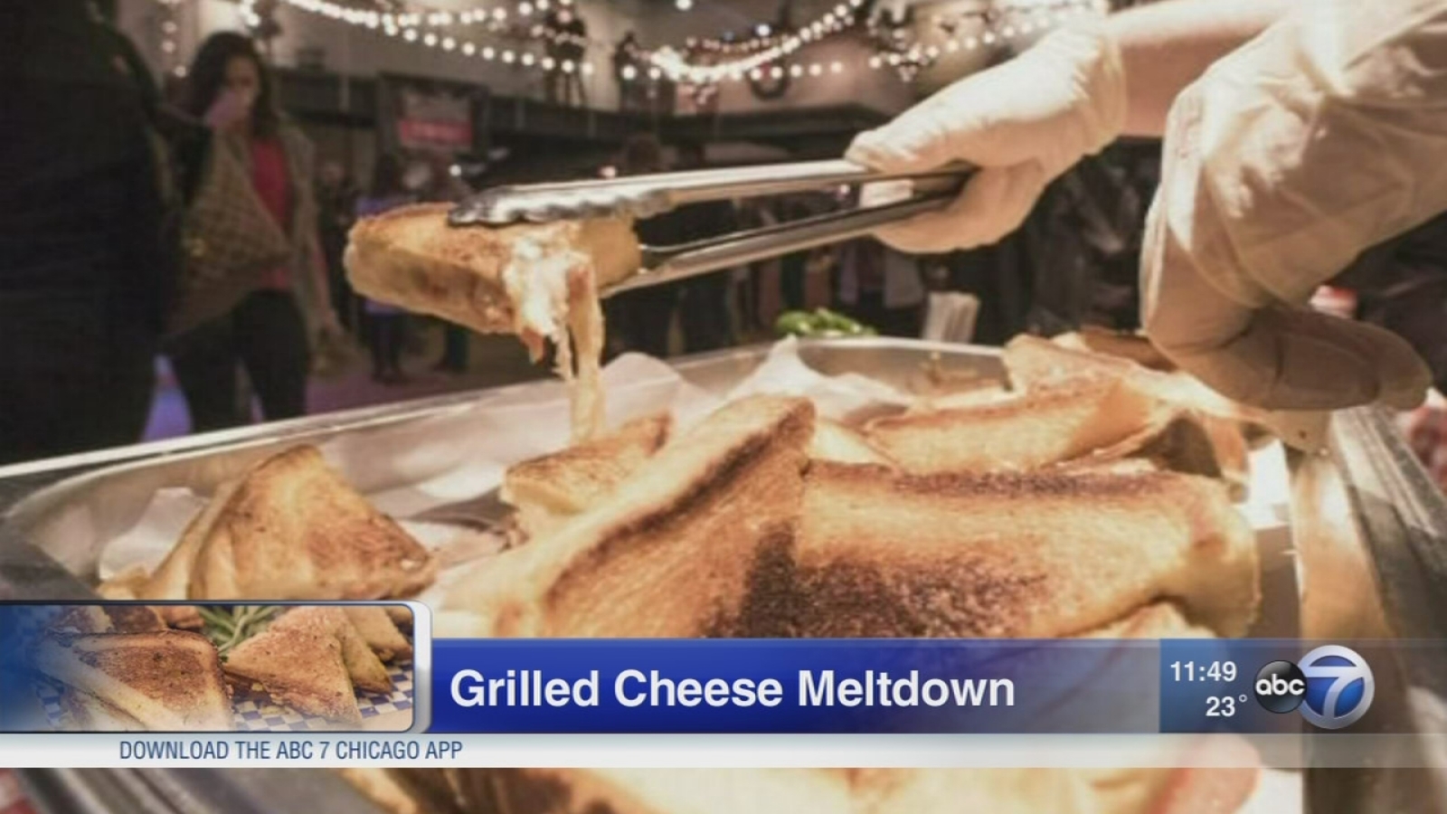 Chicago chefs show down at Grilled Cheese Meltdown - ABC7 Chicago