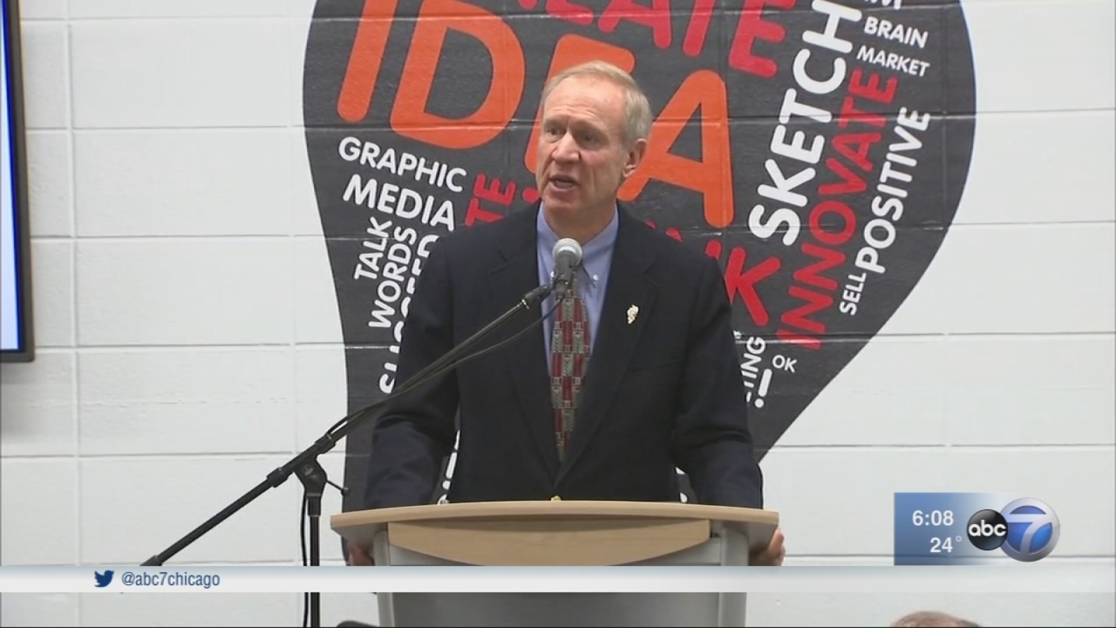 Governor Bruce Rauner marks two years in office - ABC7 Chicago