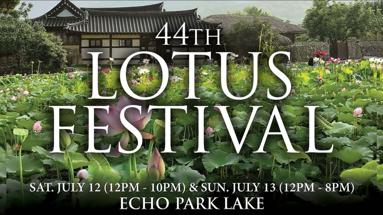 Los Angeles Lotus Festival returns for its 44th year in Echo Park Lake ...
