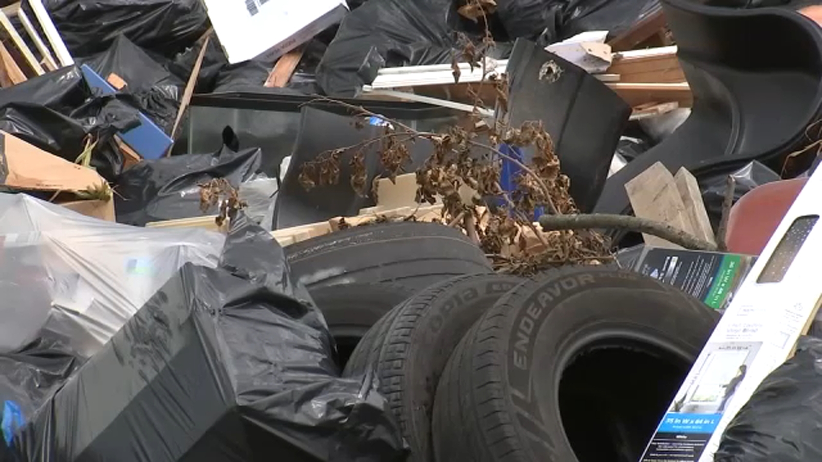 Trash collection sites 'not a free pass for illegal dumping,' city says ...