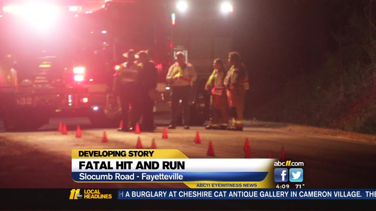 Troopers Id Pedestrian Killed In Cumberland Hit And Run Abc11 Raleigh