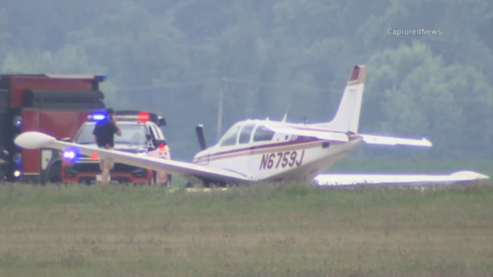 Aurora plane incident today: Pilot OK after 'rough landing' N6759J ...