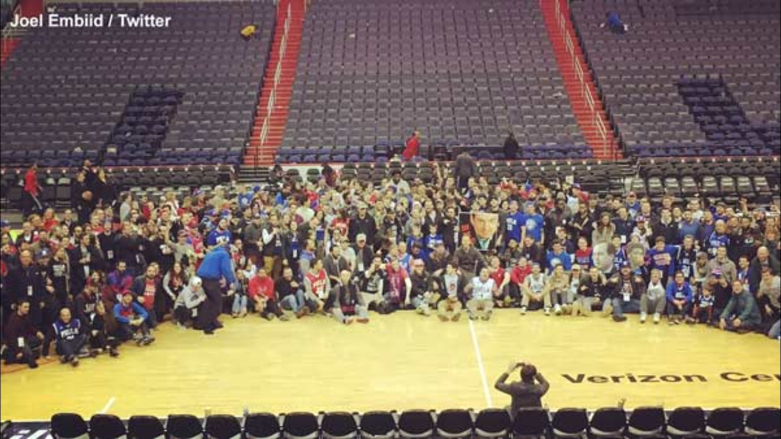 Hundreds of Sixers fans bus to D.C. to support Joel Embiid - 6abc ...