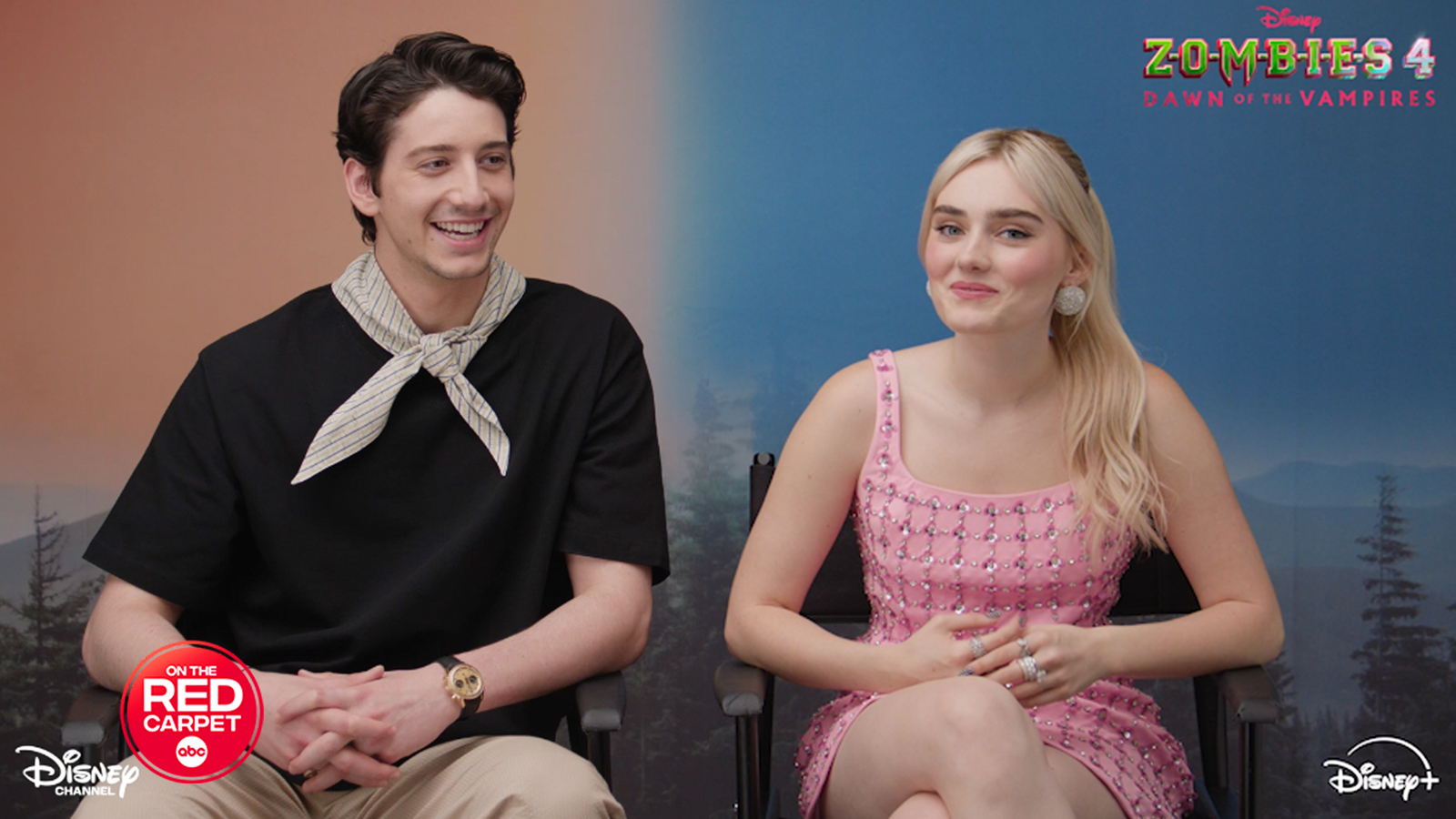 Daywalkers vs Vampires: Milo Manheim, Meg Donnelly, Freya Skye, Malachi Barton on the new ...