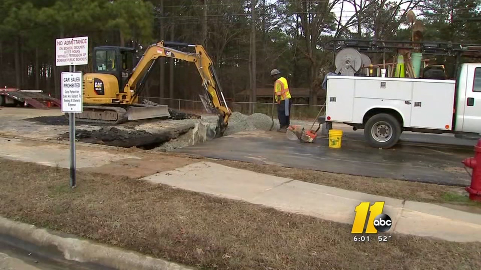 Water main breaks impacting traffic in Durham - ABC11 Raleigh-Durham