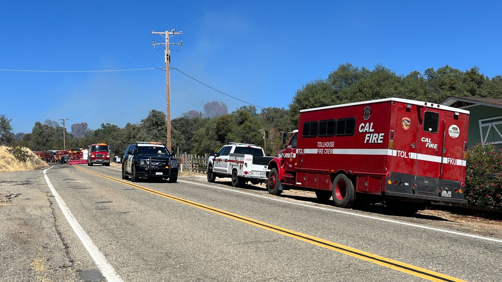 Forward progress stopped, evacuation warnings in place for Pickup Fire in Madera County - ABC30 ...