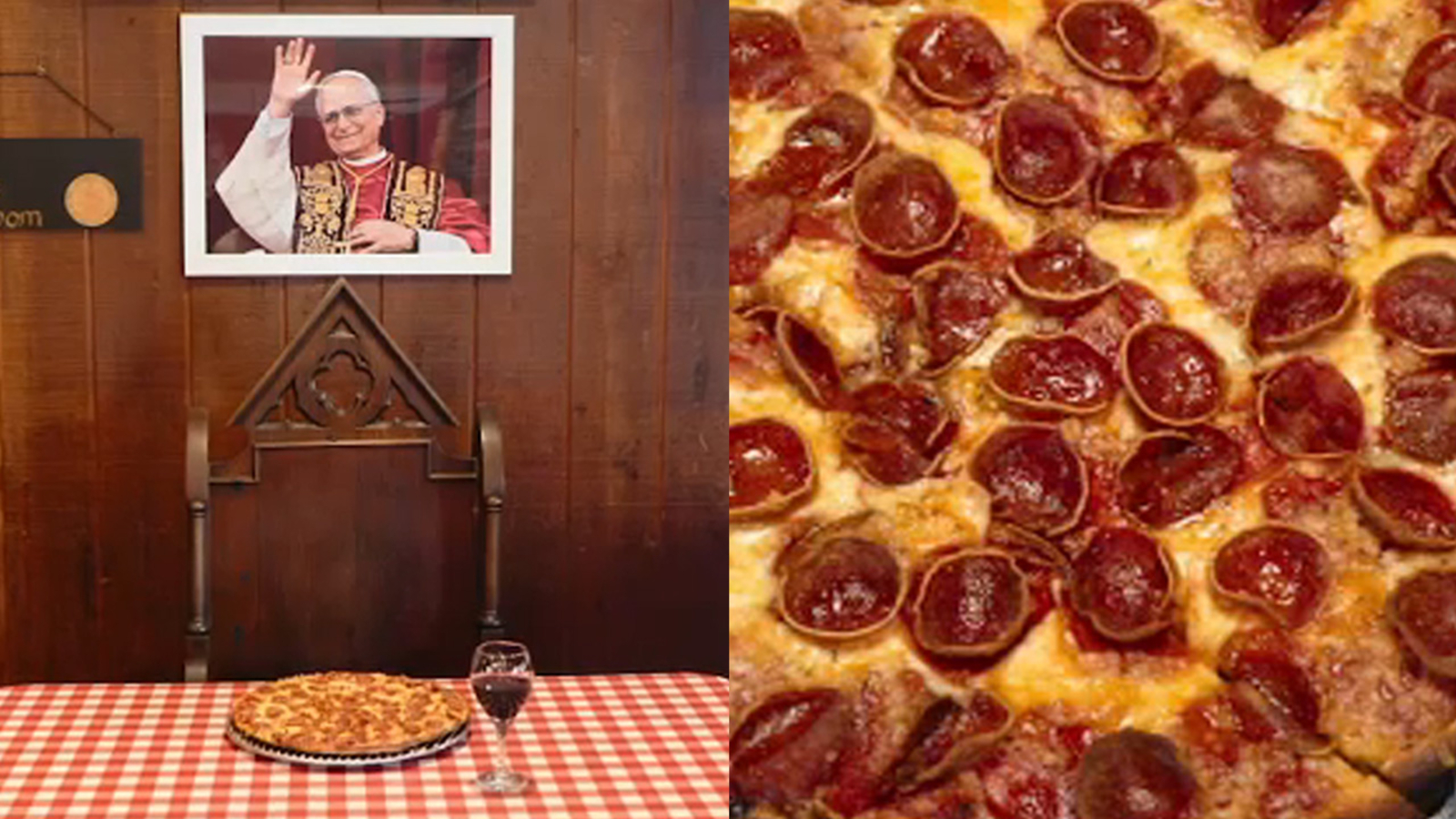 Pope Leo XIV pizza: Aurelio's announces new 'Poperoni Pizza' after ...