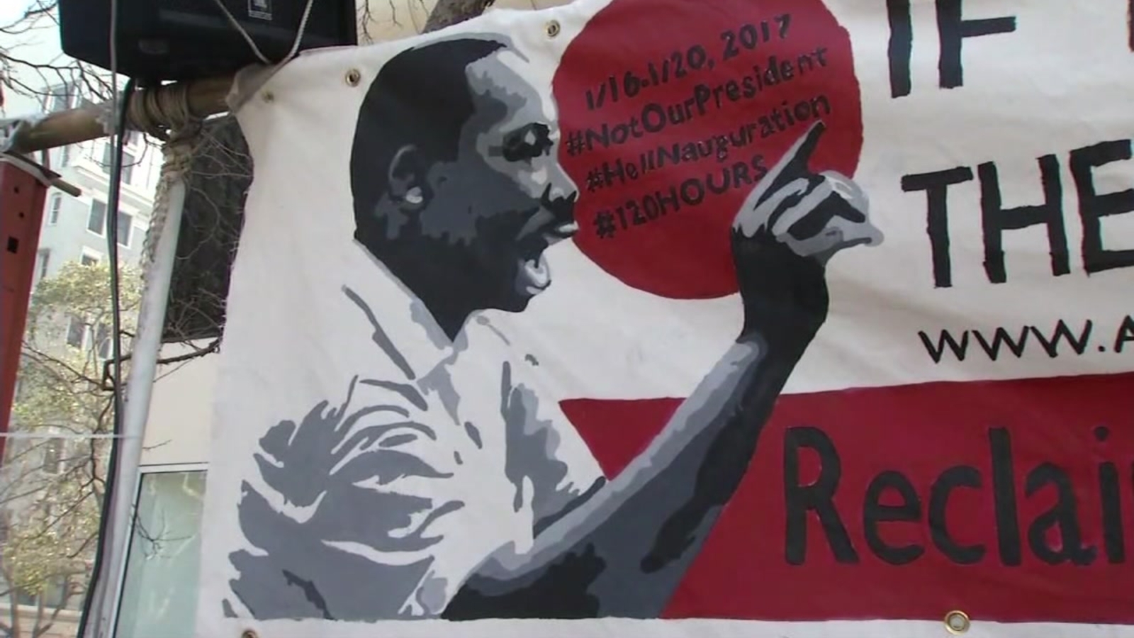 Protesters march through Oakland to honor Martin Luther King Jr. Day ...