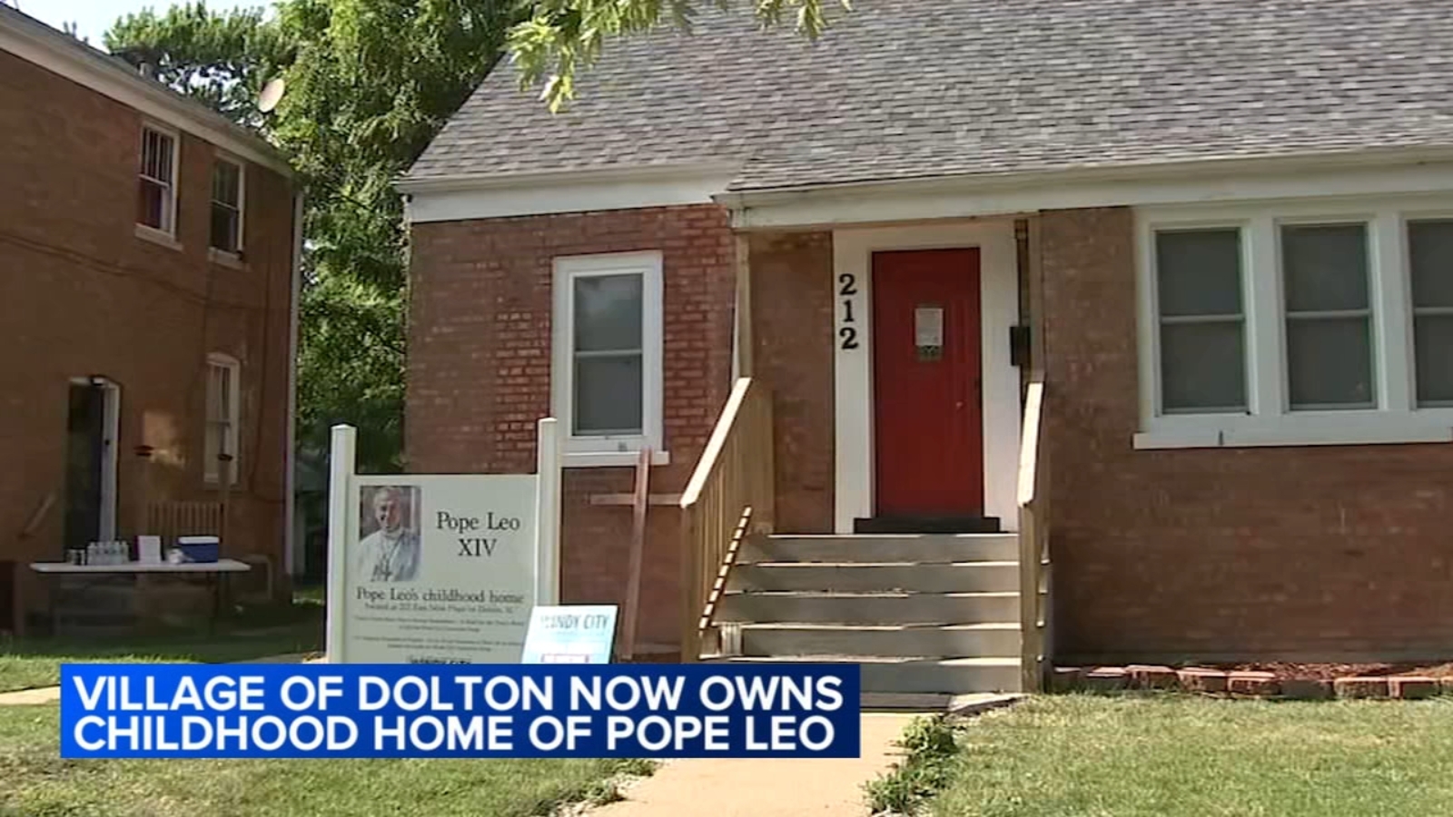 Village of Dolton completes purchase of Pope Leo XIV's childhood home ...