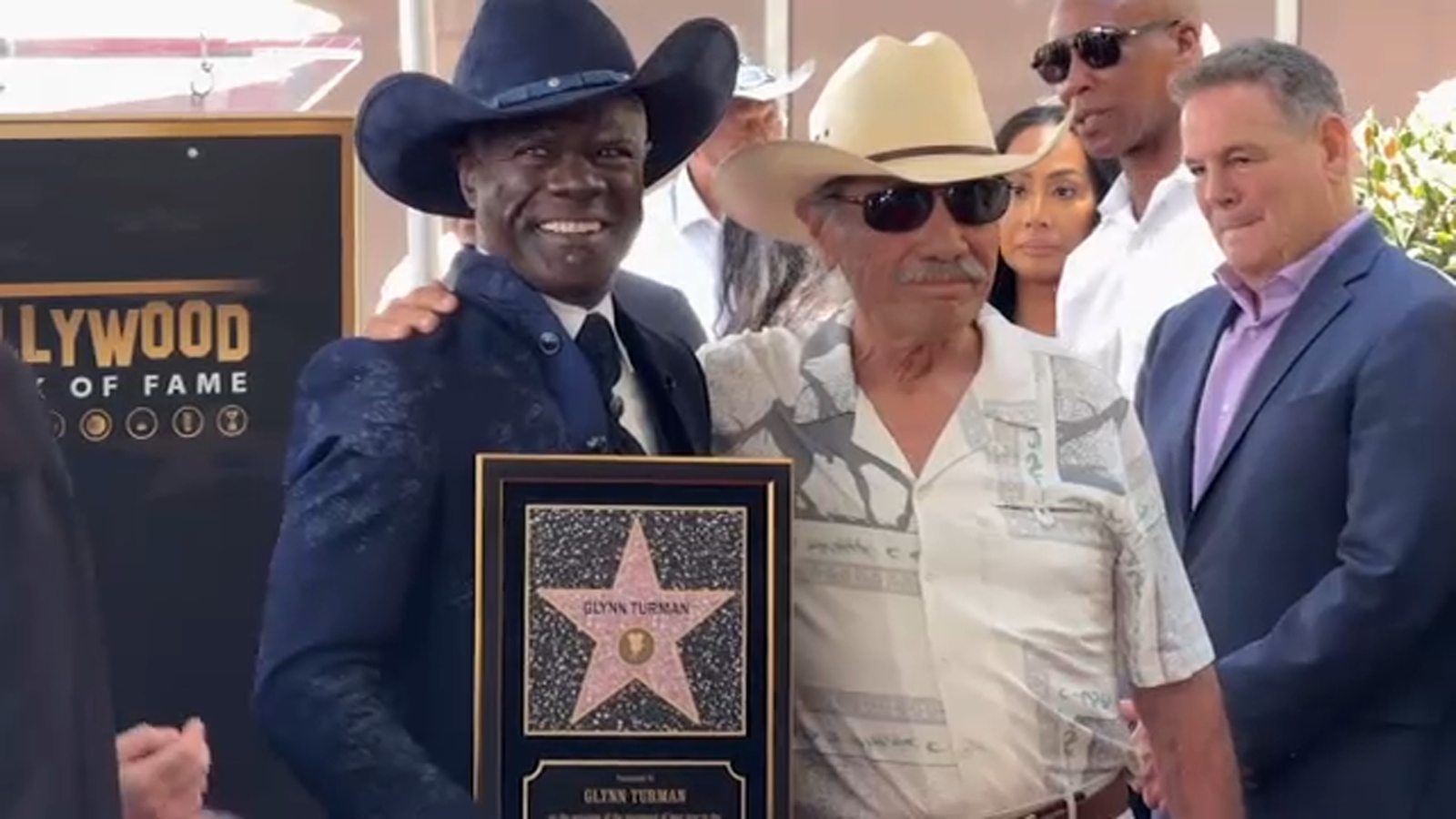 Actor Glynn Turman celebrates unveiling of his star on Hollywood Walk ...