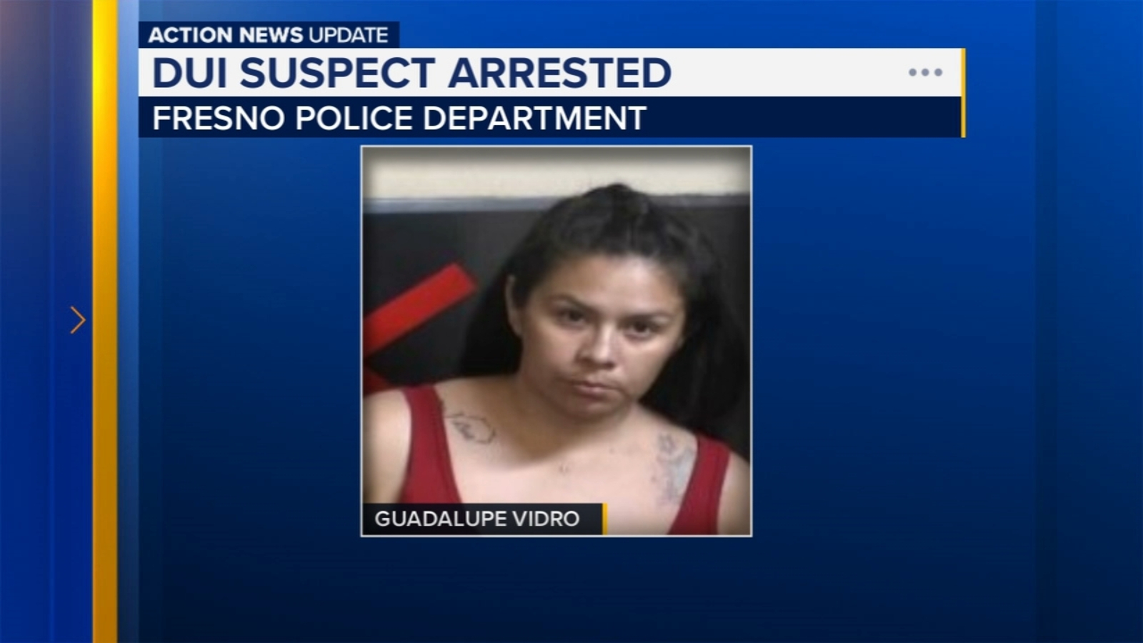 Woman arrested for suspected DUI crash involving 4 cars in central Fresno, police say - ABC30 Fresno