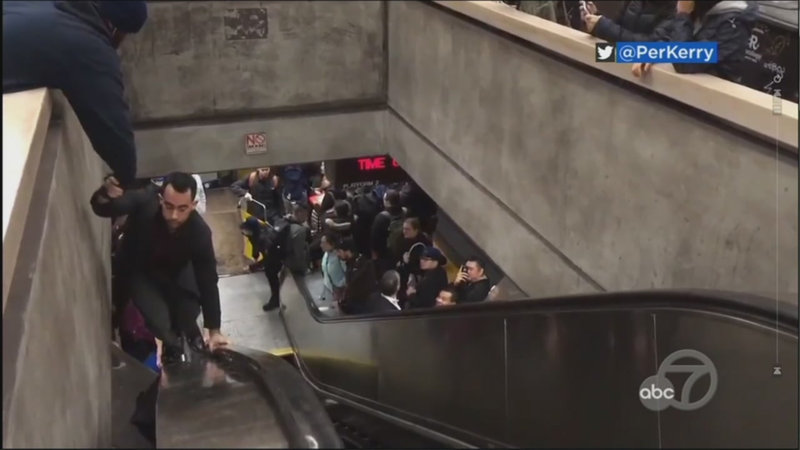 BART officials offers explanation for ongoing escalator issues - ABC7 ...