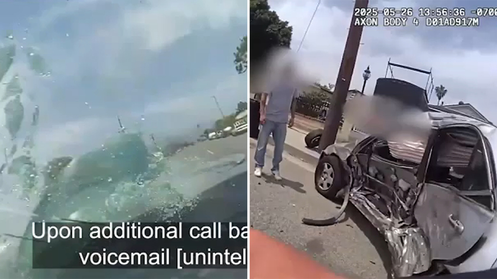 Dramatic new bodycam and dashcam videos show deadly crash involving Los Angeles Police ...