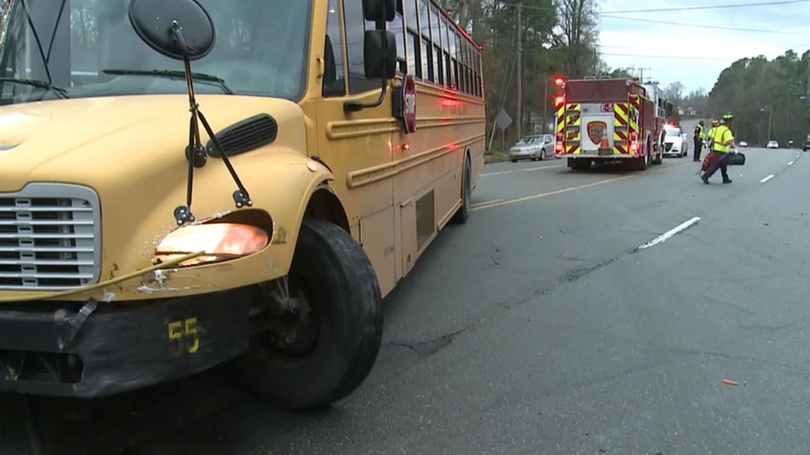 School bus involved in accident in Durham - ABC11 Raleigh-Durham