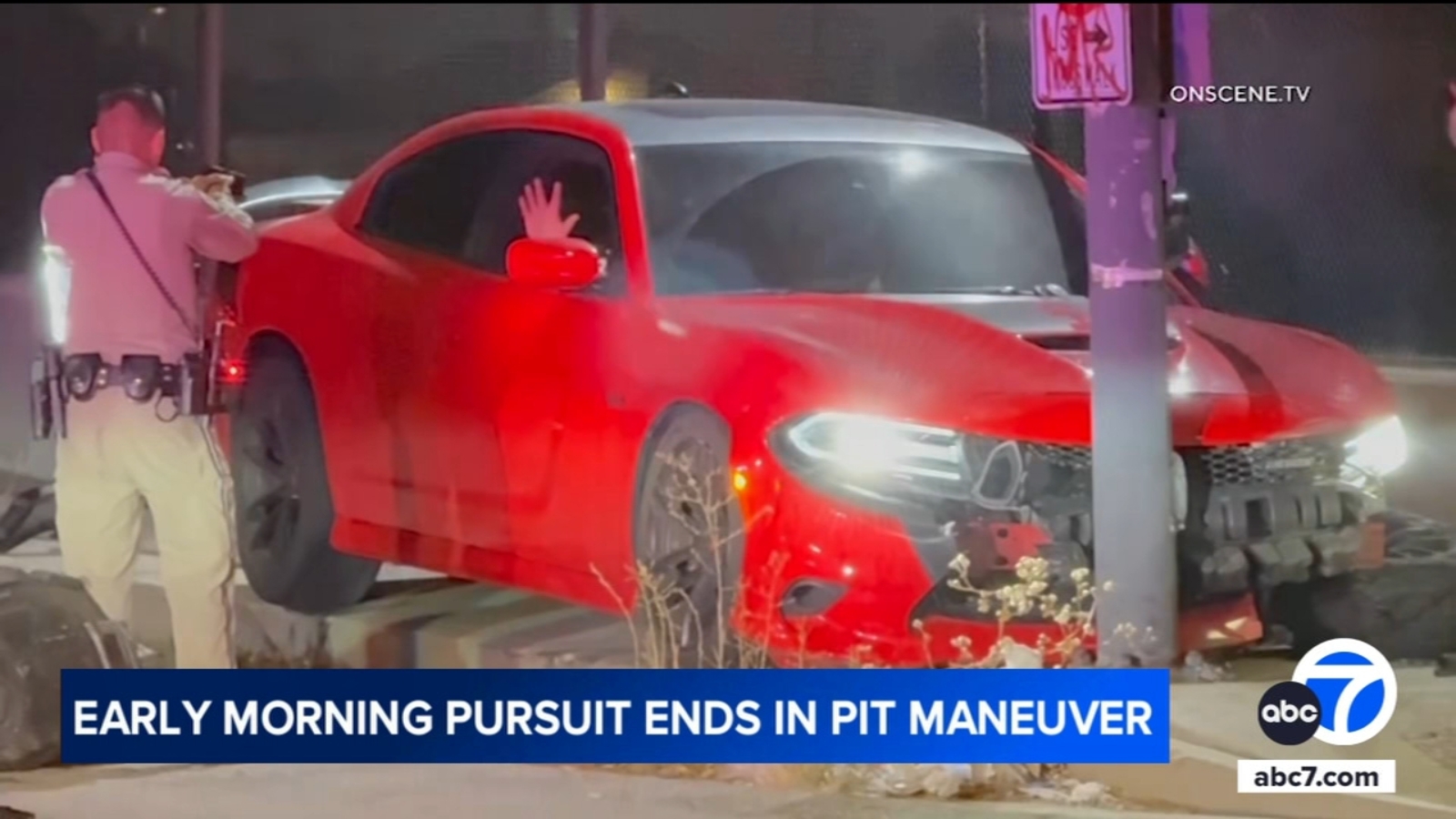 Chase involving suspected stolen car ends with PIT maneuver, crash in ...
