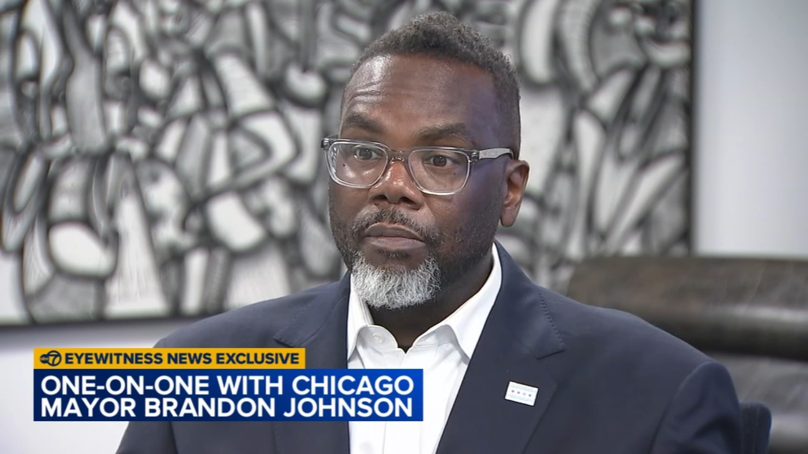 Mayor Brandon Johnson talks Chicago crime, budget deficit, CPS funding ...