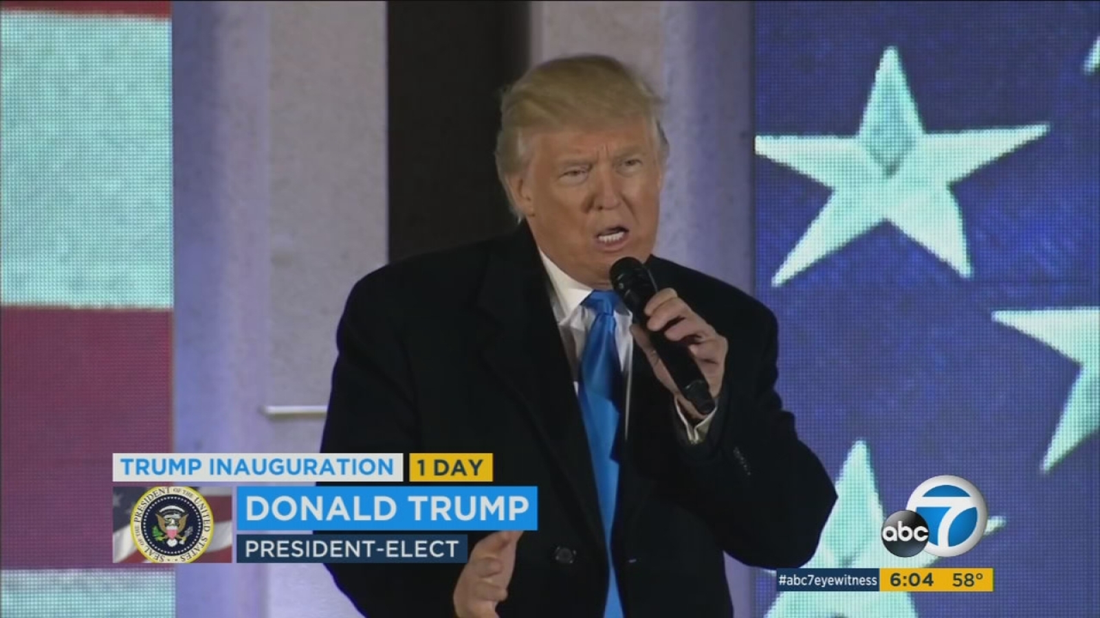 Trump sweeps in to D.C. for his big day - ABC7 Los Angeles