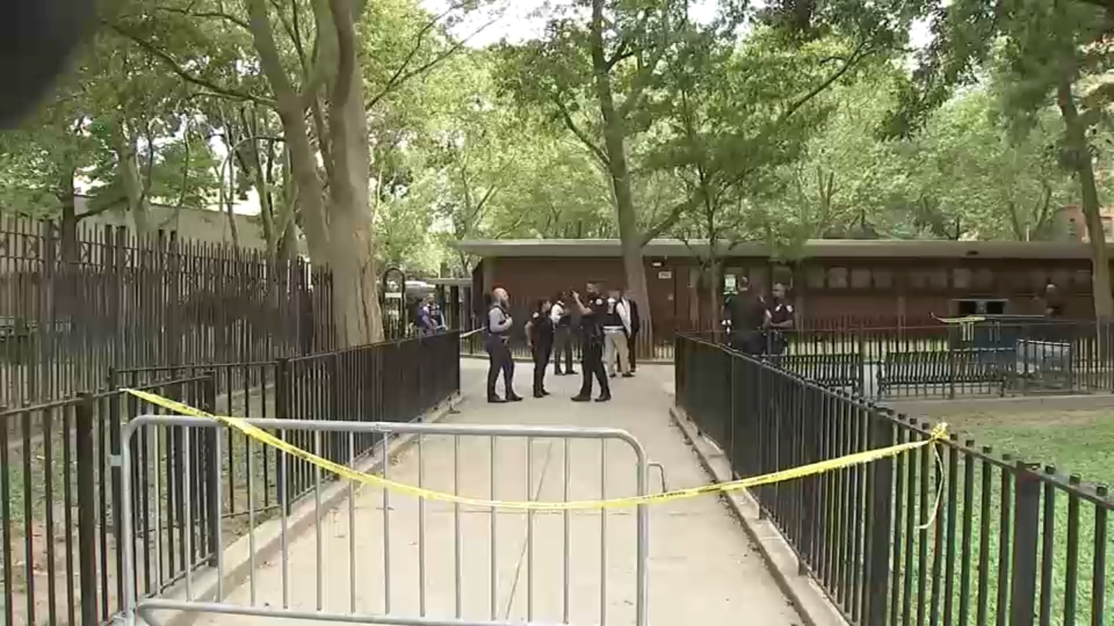 NYPD searching for suspect after double shooting kills one man at NYCHA ...