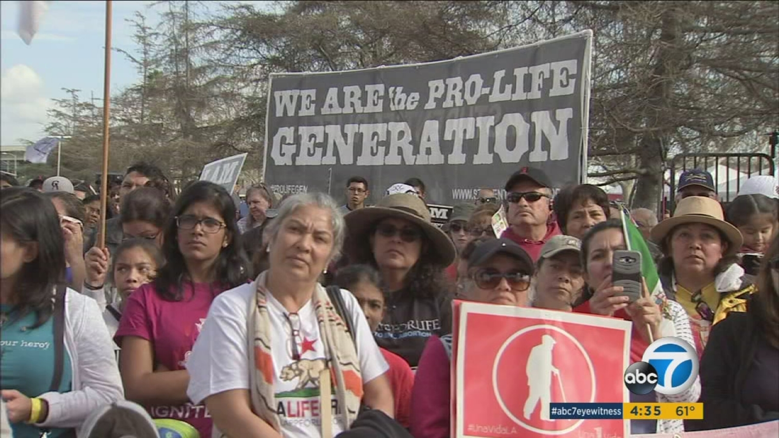 Thousands gather in Expo Park for Archdiocese's OneLife LA - ABC7 Los ...