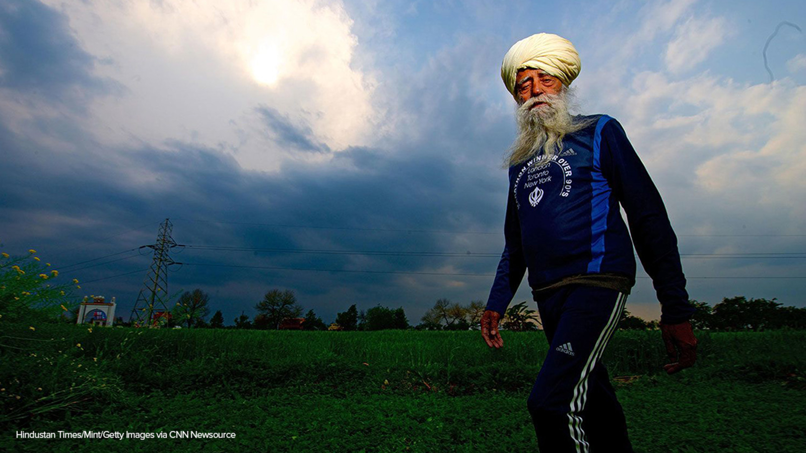 Fauja Singh: World's oldest marathon runner nicknamed 'Turbaned Tornado ...