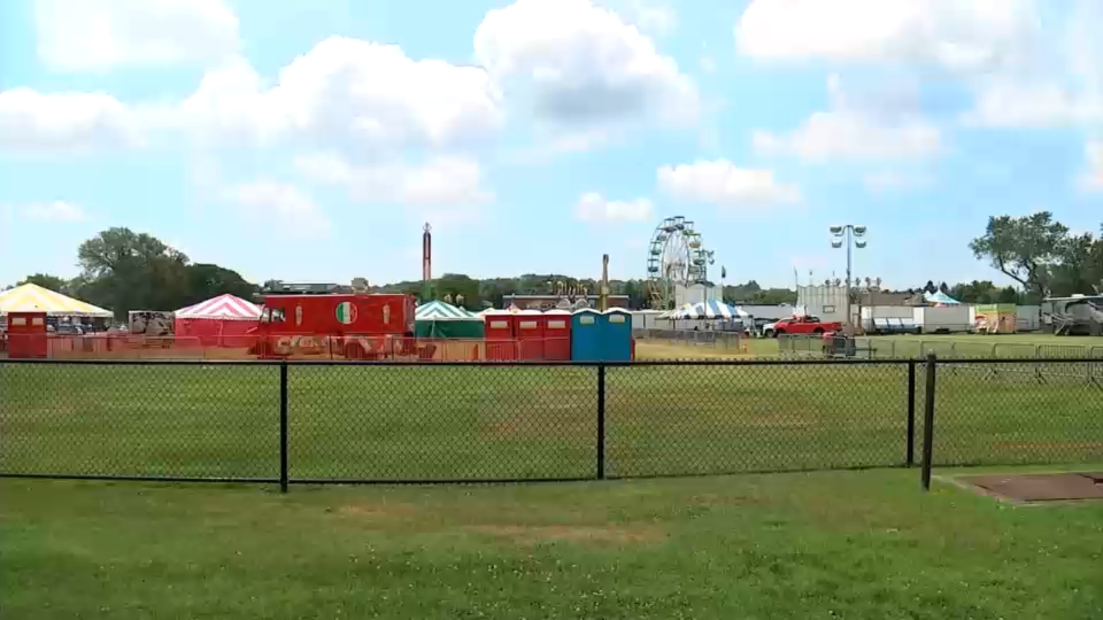 Teenage boys stabbed after fight breaks out near fair in Huntington ...