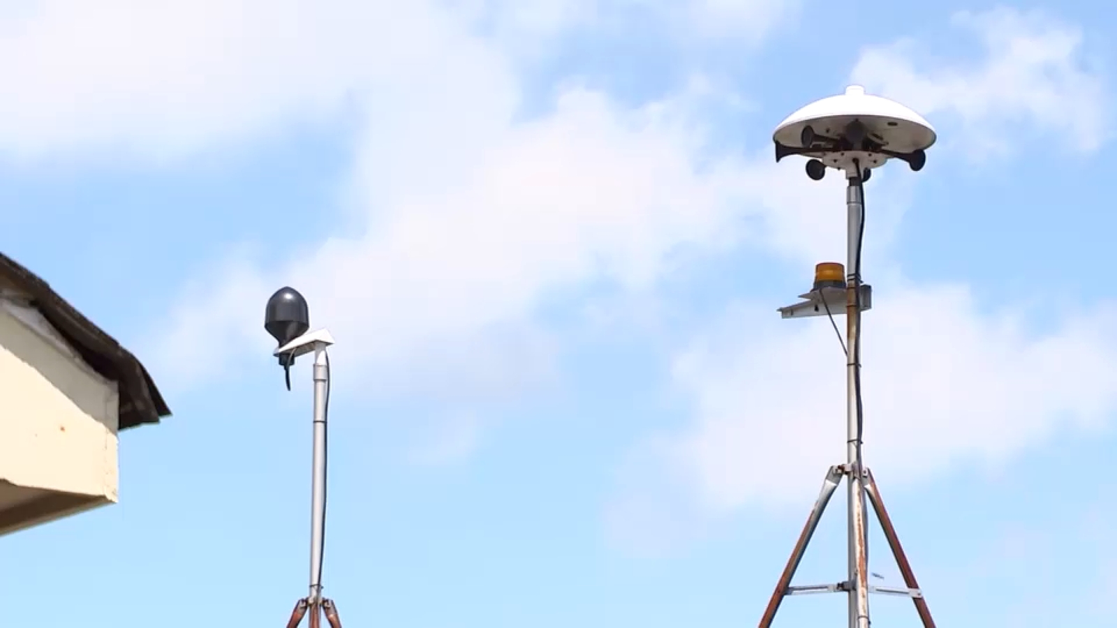 Lightning detector systems put in place to help predict possibility of ...
