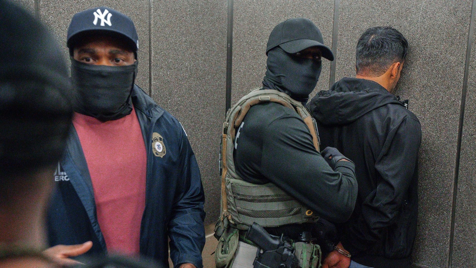 The rise of masked police officers in immigration crackdowns across the ...