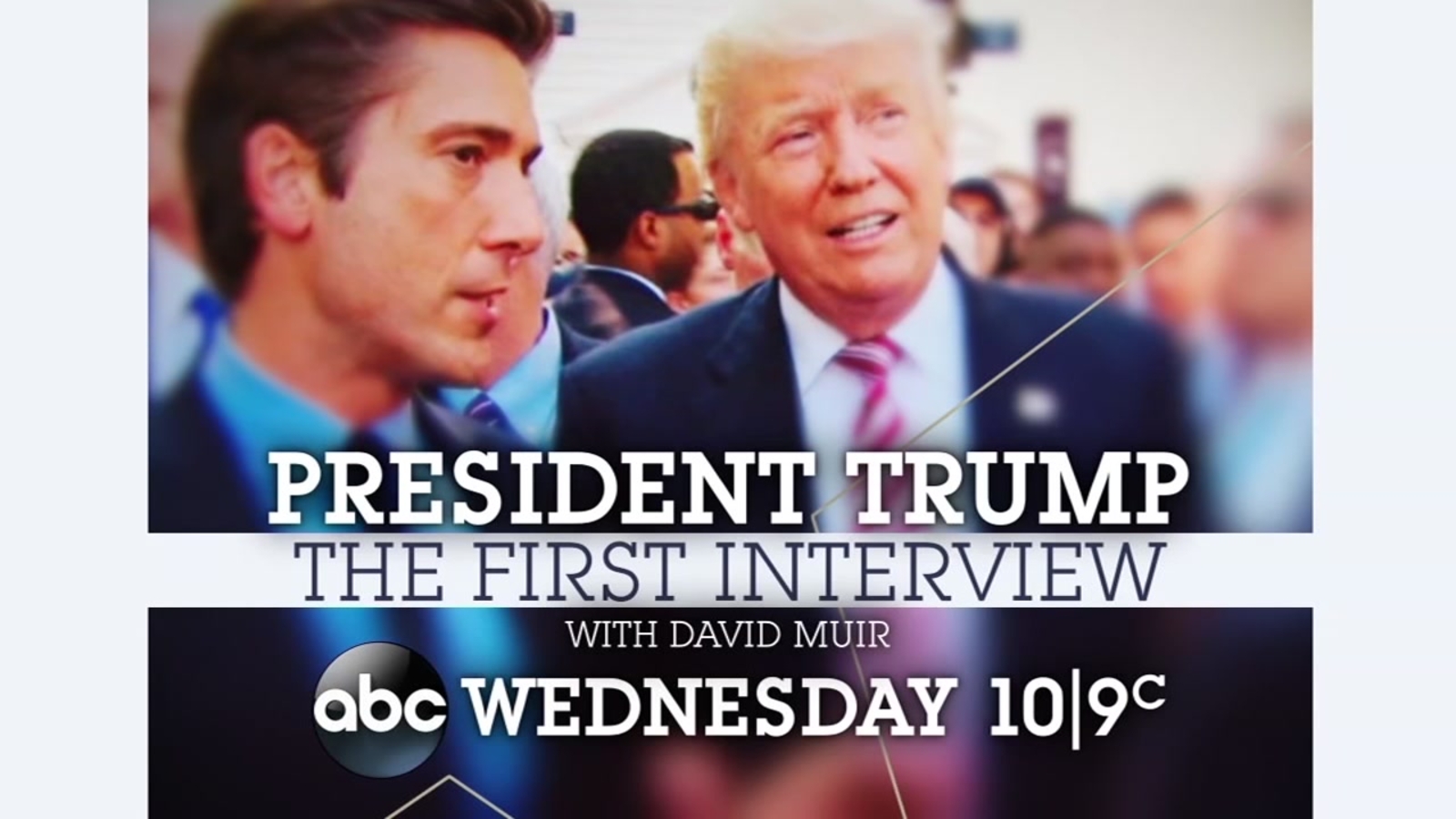 Watch President Donald Trump's first post-inauguration interview on ABC ...
