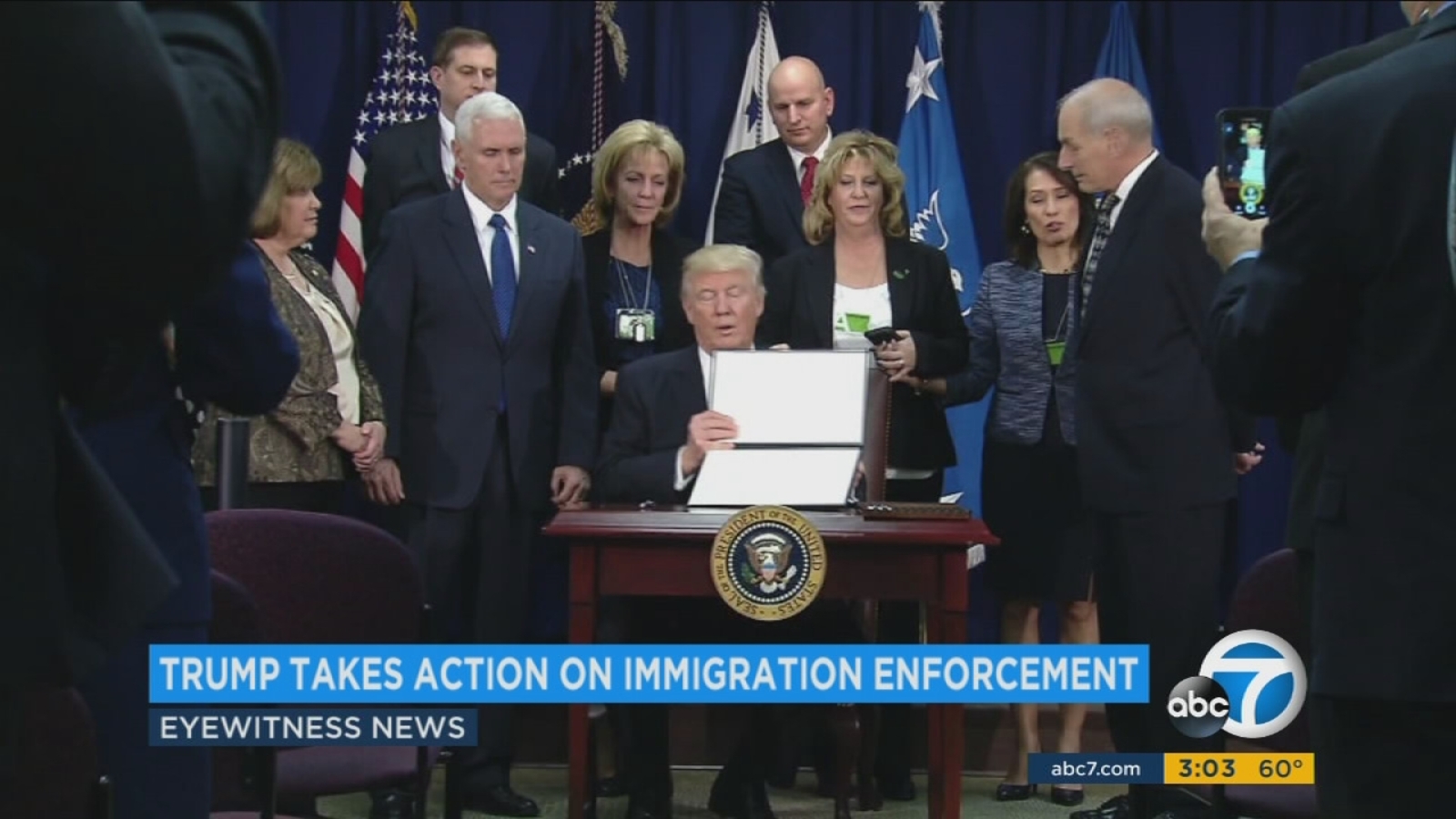Trump immigration orders spark opposition in SoCal - ABC7 Los Angeles