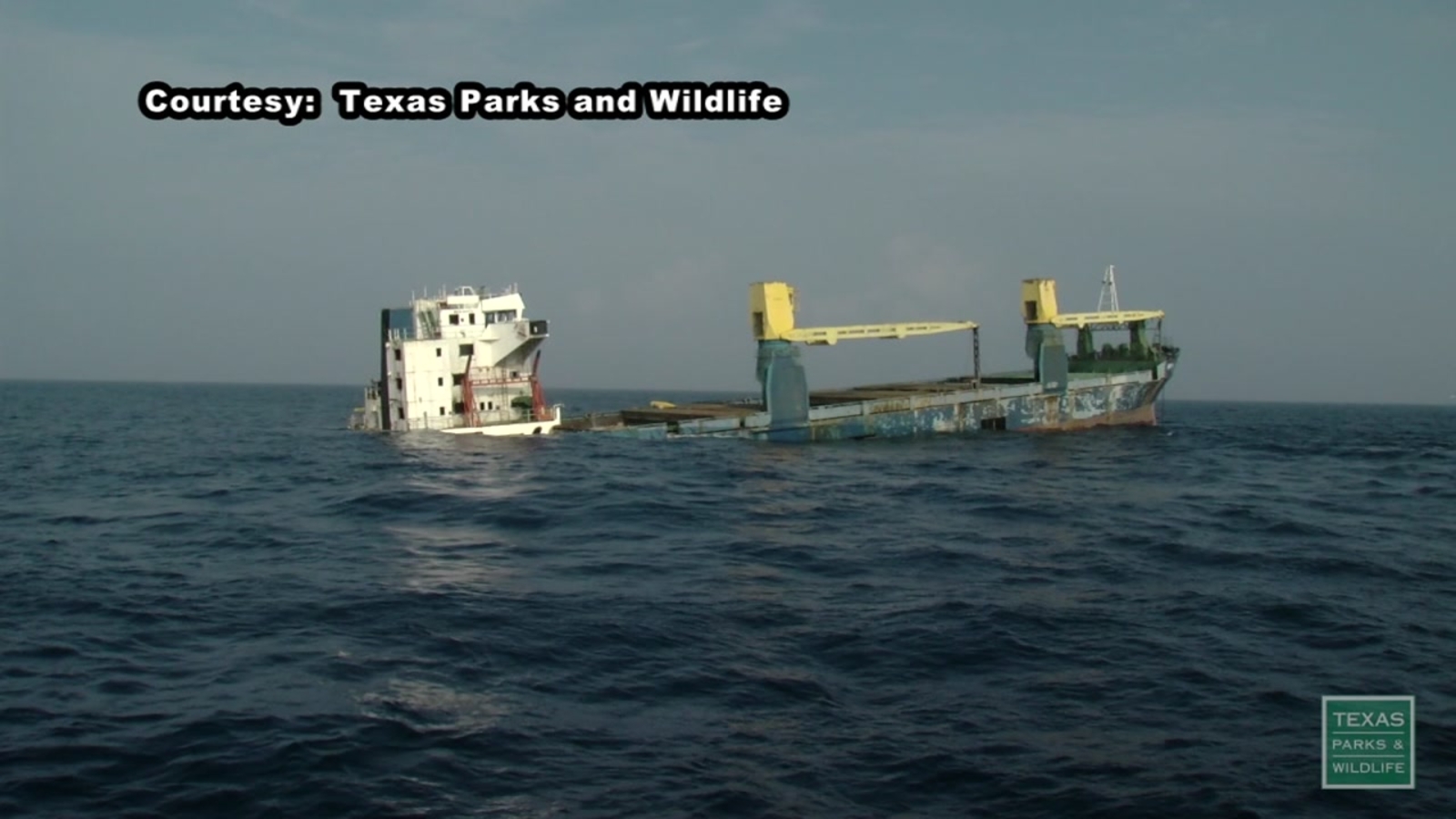 WATCH: Ship sunk off Galveston coast to create artificial reef - ABC13 ...