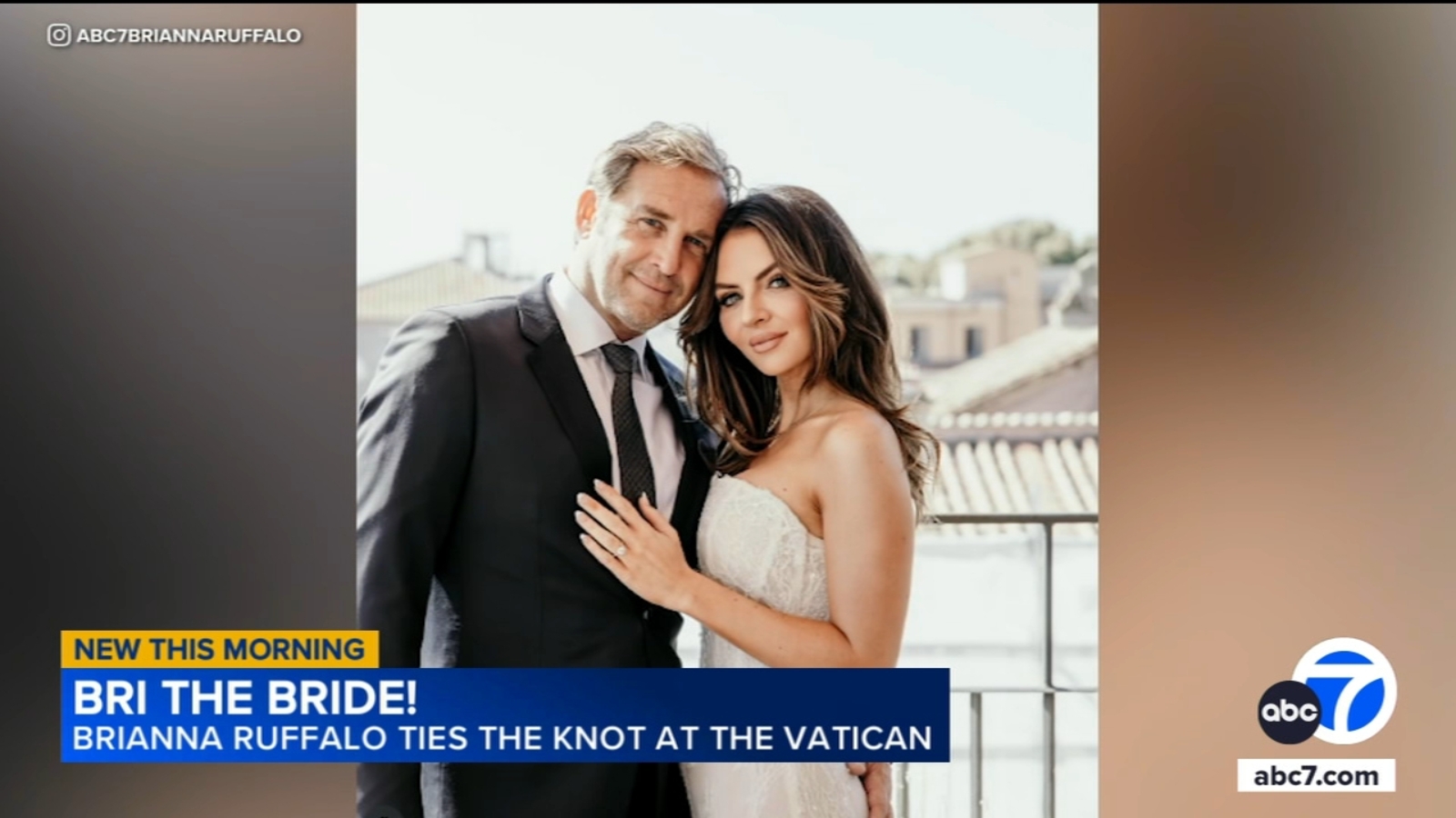 Meteorologist Brianna Ruffalo, actor Josh Lucas marry at the Vatican ...