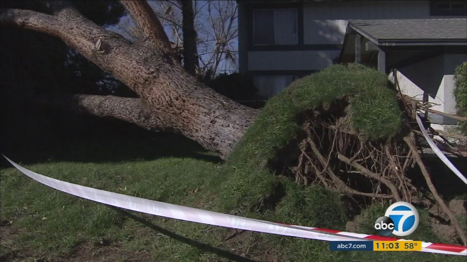 Strong winds sweeping across several parts of the Southland - ABC7 Los ...